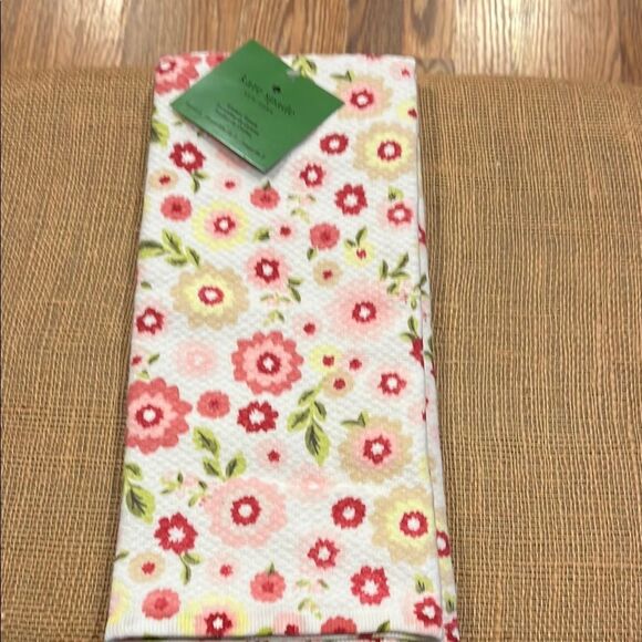 kate spade | Kitchen | Nwt Kate Spade Floral Kitchen Towel | Poshmark